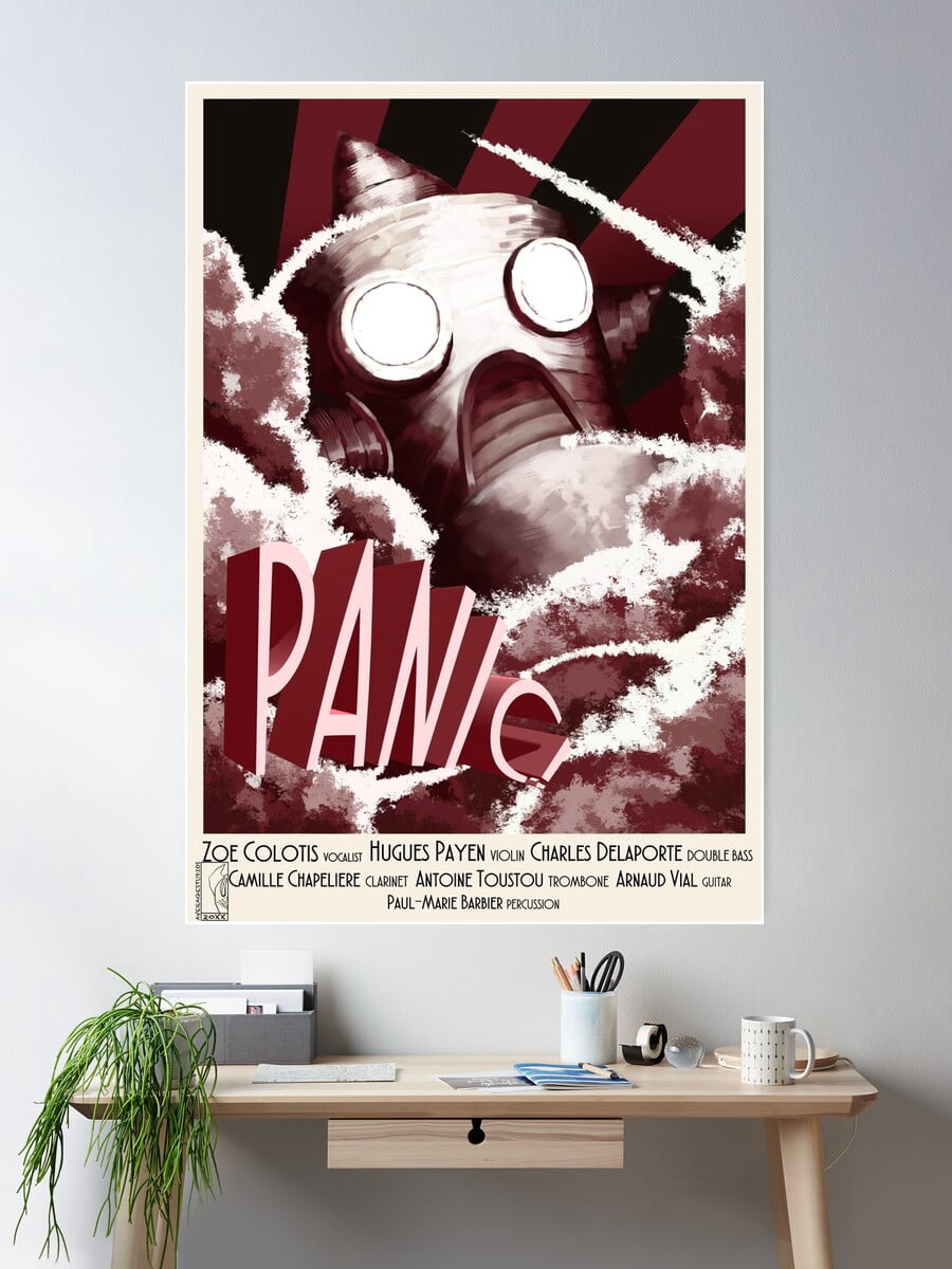 Panic! Caravan Palace Poster Poster Wall Art, Modern Wall Decor For ...