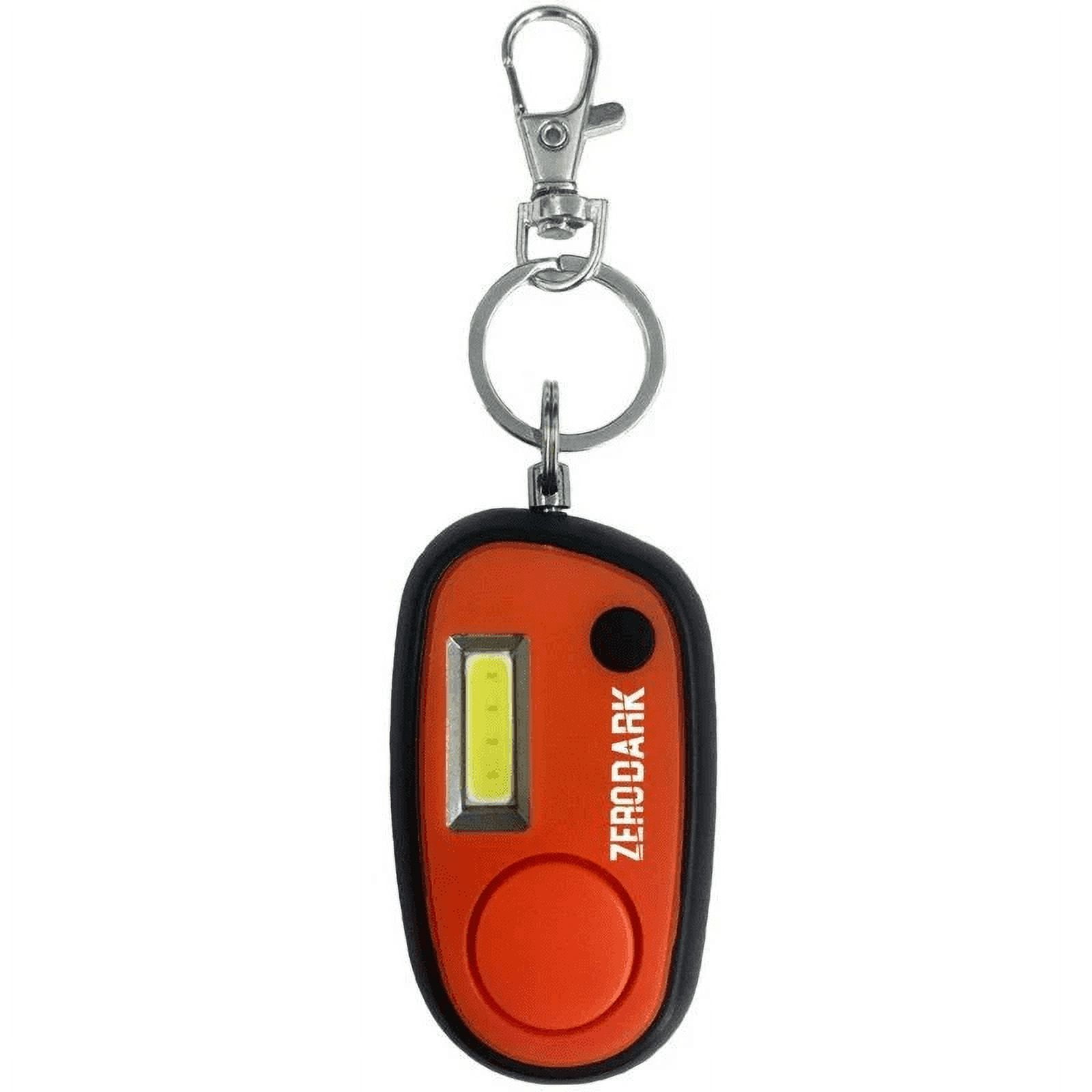 Panic Chain Alarm Flashlight Keychain, Gray & Orange - Walmart.com