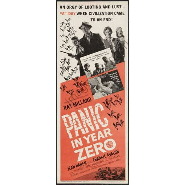 Panic In Year Zero Movie Poster Insert 14Inx36In Unframed, Age: Adults Best Posters - Walmart.com