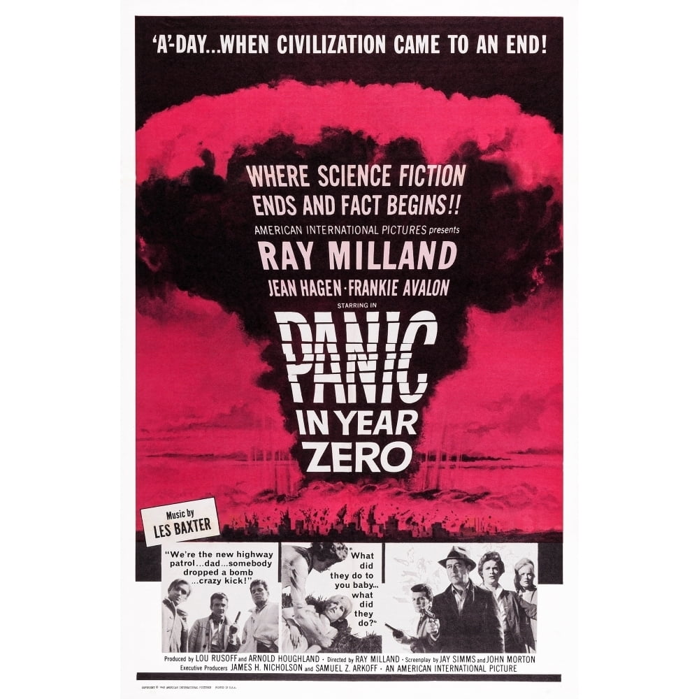 Panic In Year Zero! U Movie Poster Masterprint - Walmart.com