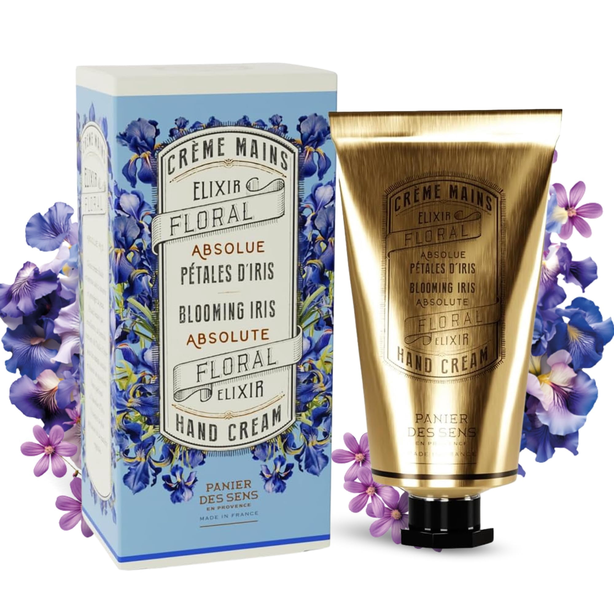Panier des Sens - Hand Cream for Dry Cracked Hands - Blooming Iris Hand ...