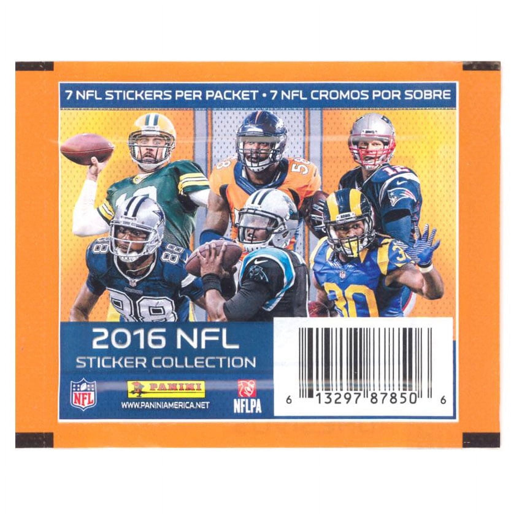 Panini - 2016 NFL Sticker Collection - PACK (7 stickers) - Walmart.com