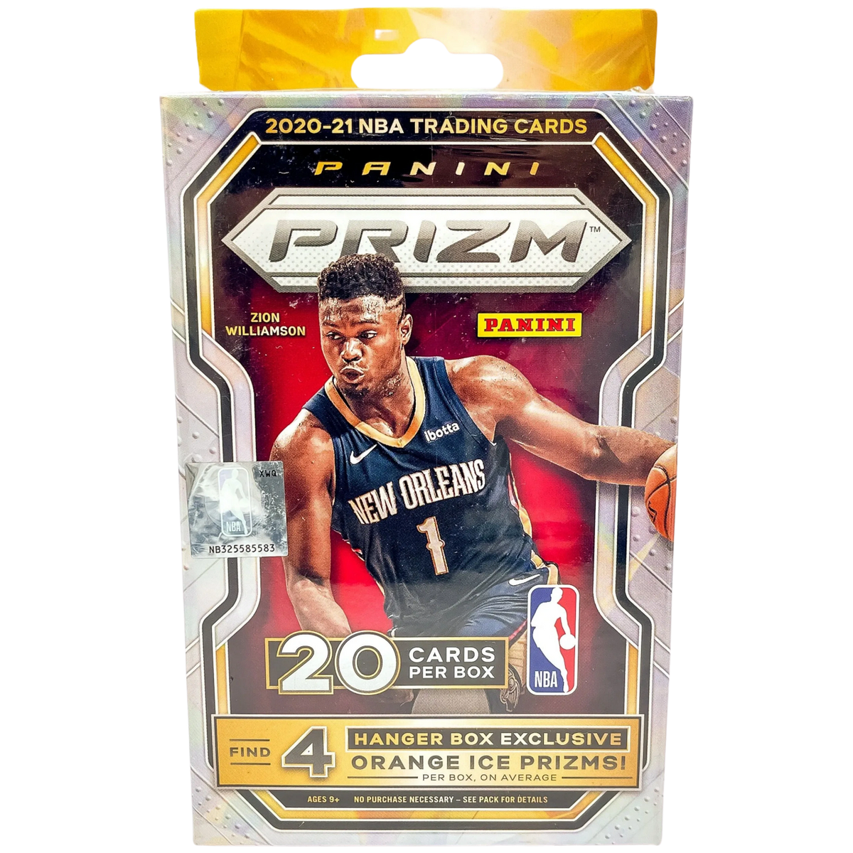 Panini 2020-21 Prizm NBA Basketball Trading Cards Hanger Box- 20 Cards ...