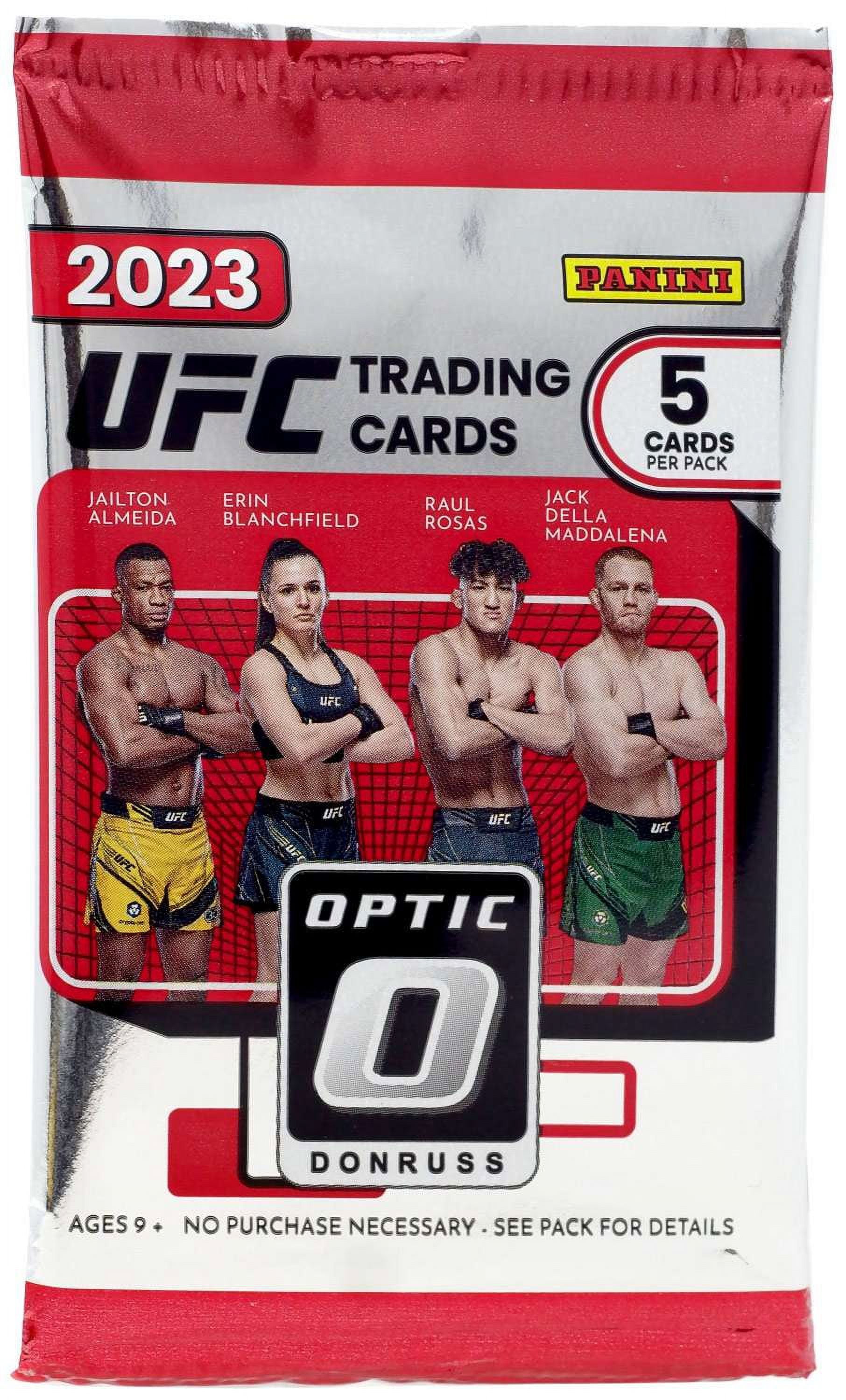 Panini 2023 Donruss Optic UFC Trading Card BLASTER Pack (5 Cards ...