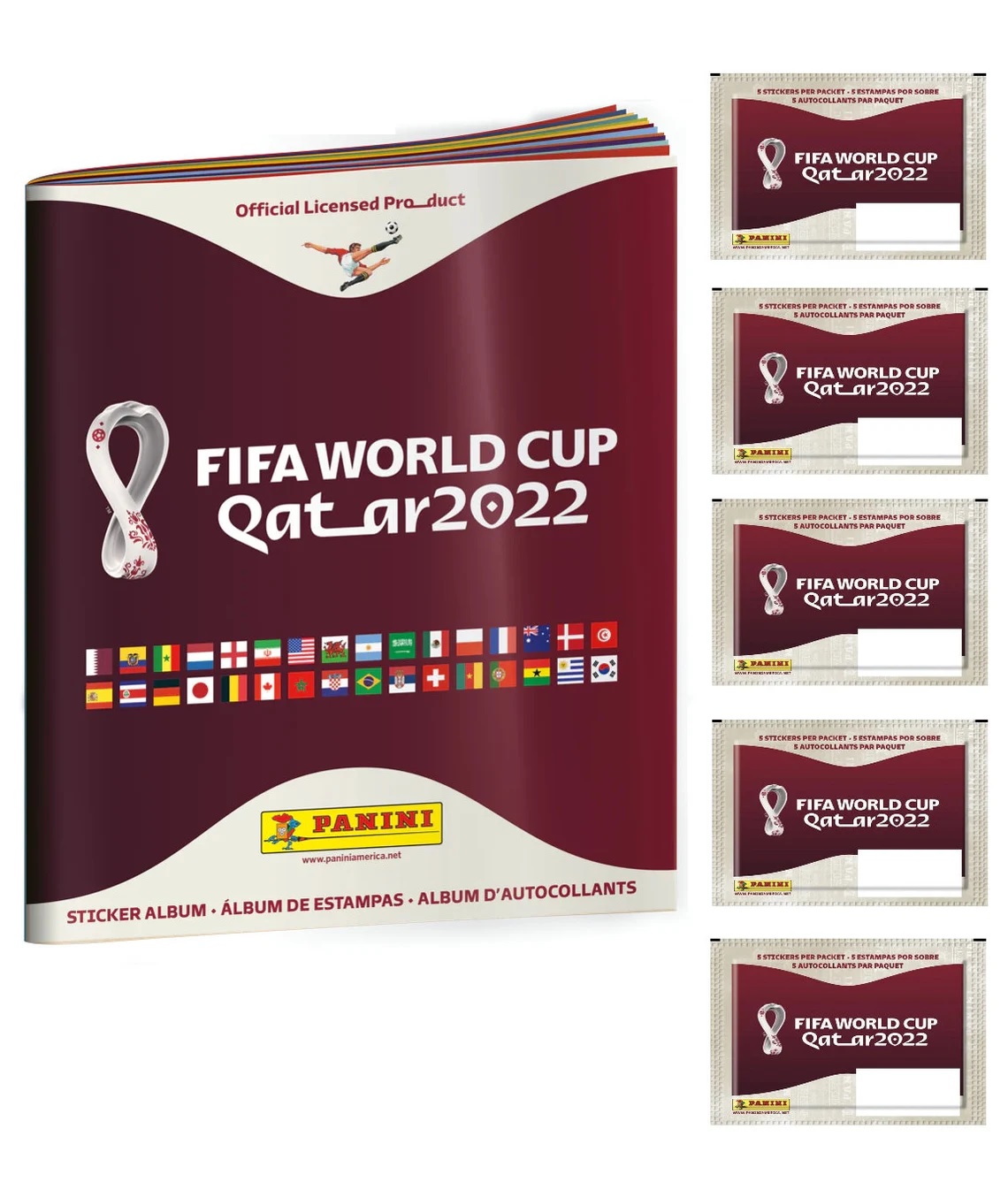 Panini Fifa World Cup Qatar 2022 Only Album -Soft Cover - Walmart.com