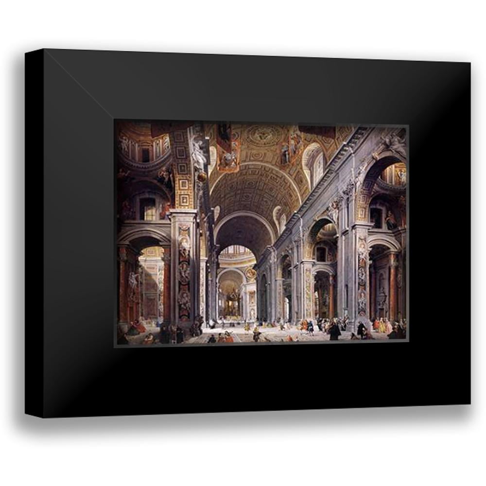 Panini, Giovanni Paolo 14x12 Black Modern Framed Museum Art Print ...