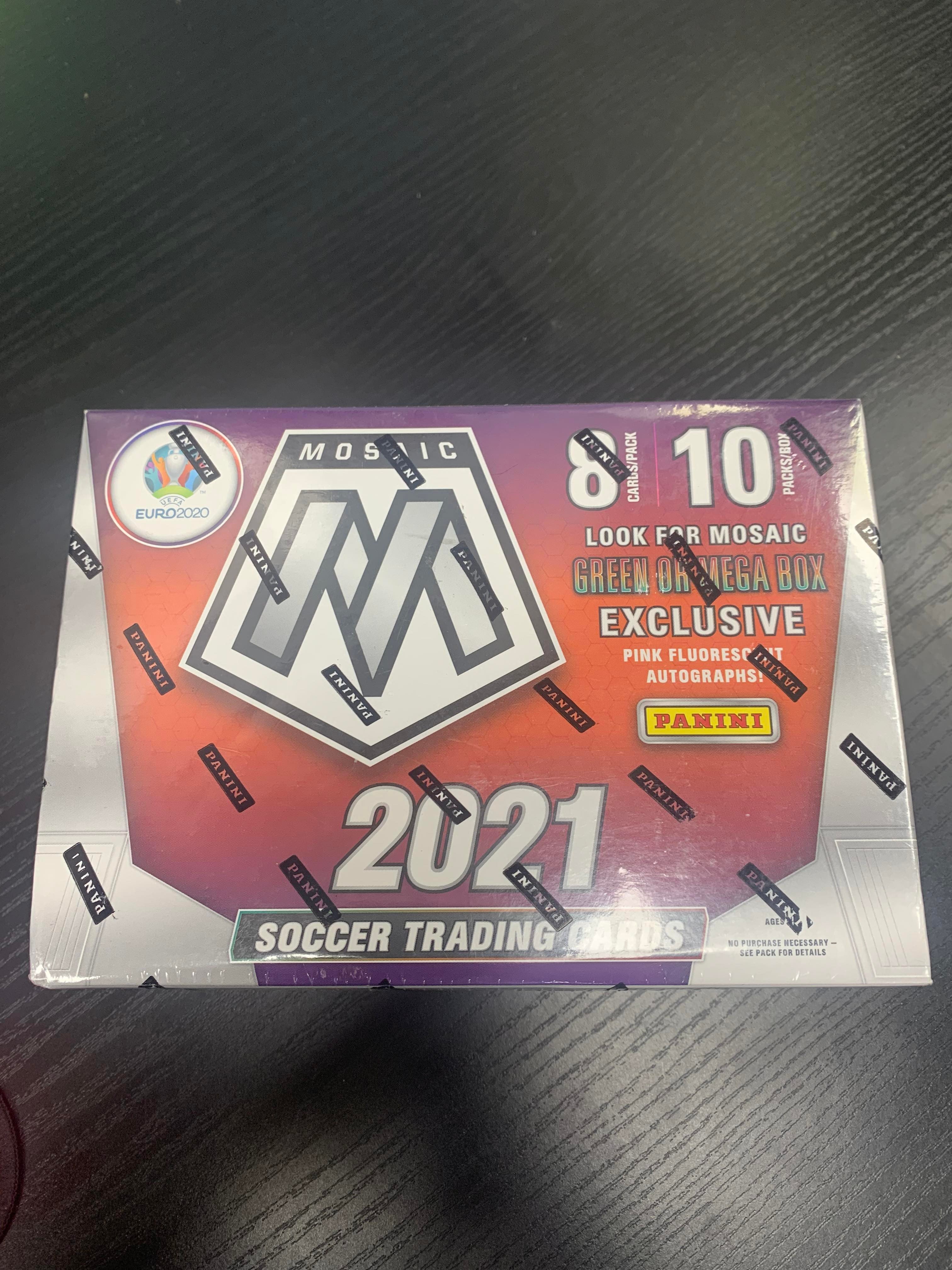 Panini Mosaic Soccer UEFA 2021 Mega Box - Walmart.com