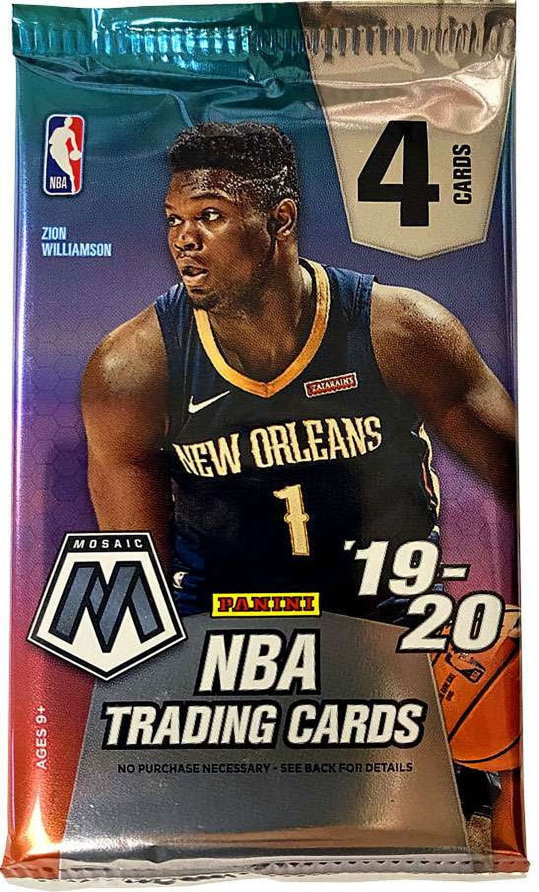 Panini NBA 2019-20 Prizm Mosaic Basketball Trading Card Blaster Pack ...