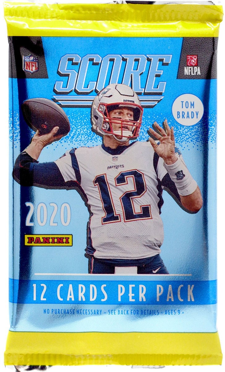 Panini NFL 2020 Score Football Trading Card Retail Pack - Walmart.com