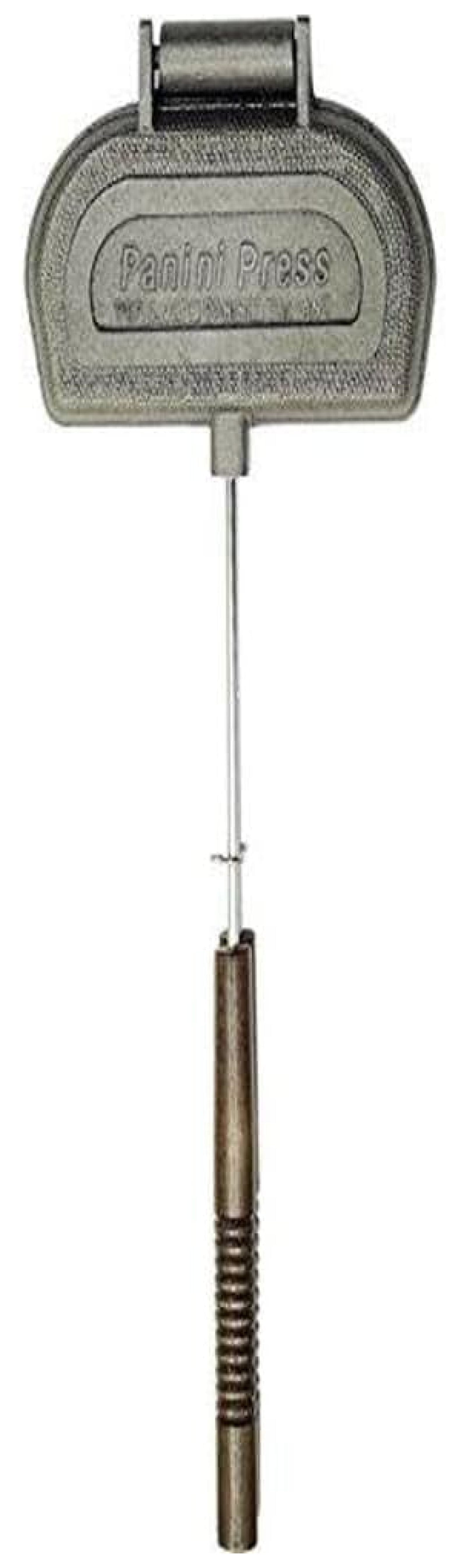 Panini Press Cooker, Cast Iron with Steel and Wood Handles - Walmart.com