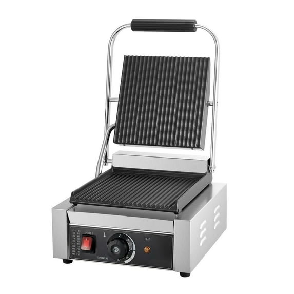 Panini Press Grill, 1800W Electric Sandwich Maker, Stainless Steel ...