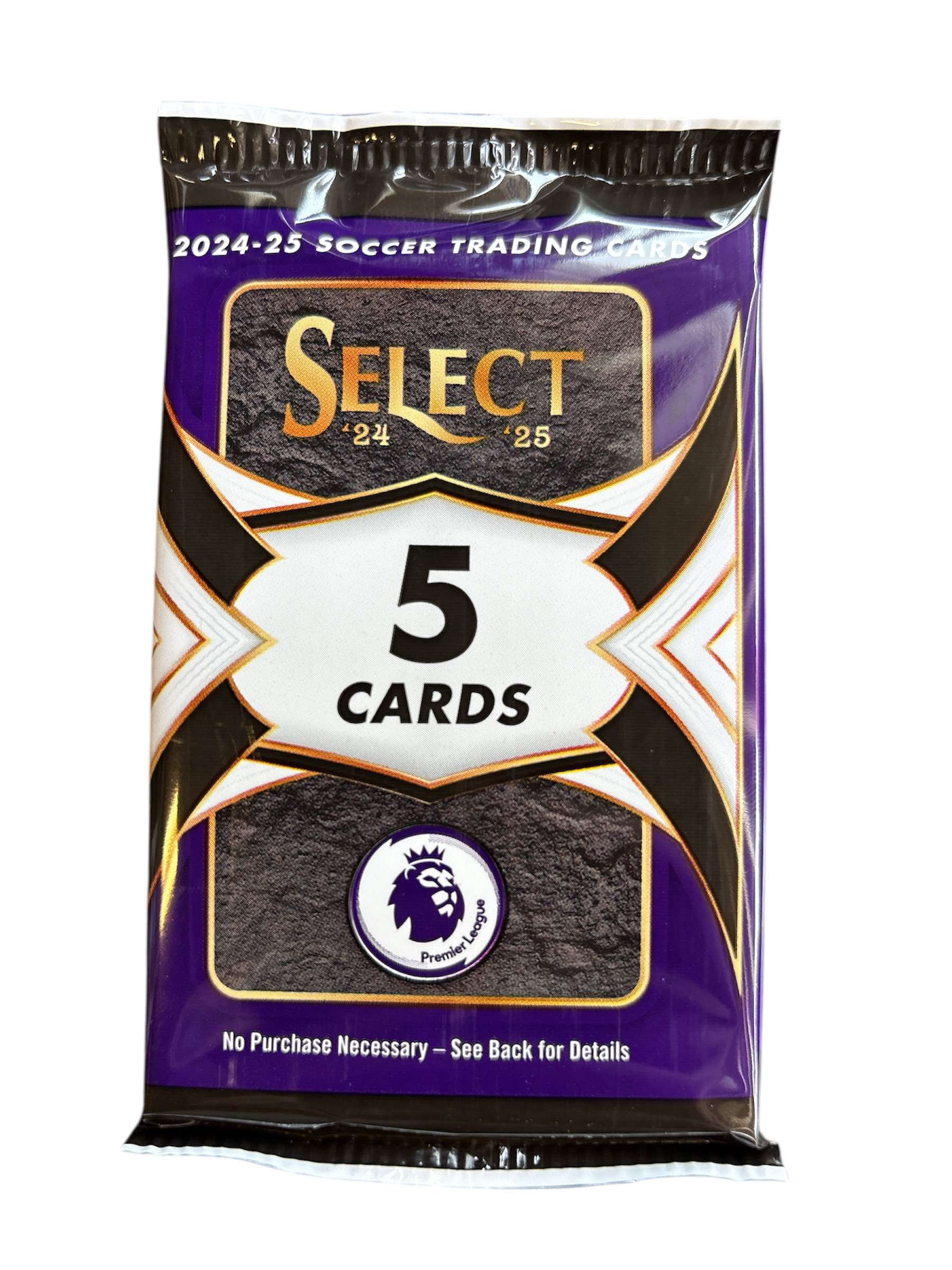 Panini Prizm 2024-25 Premier League Soccer Trading Card HOBBY Pack (5 ...