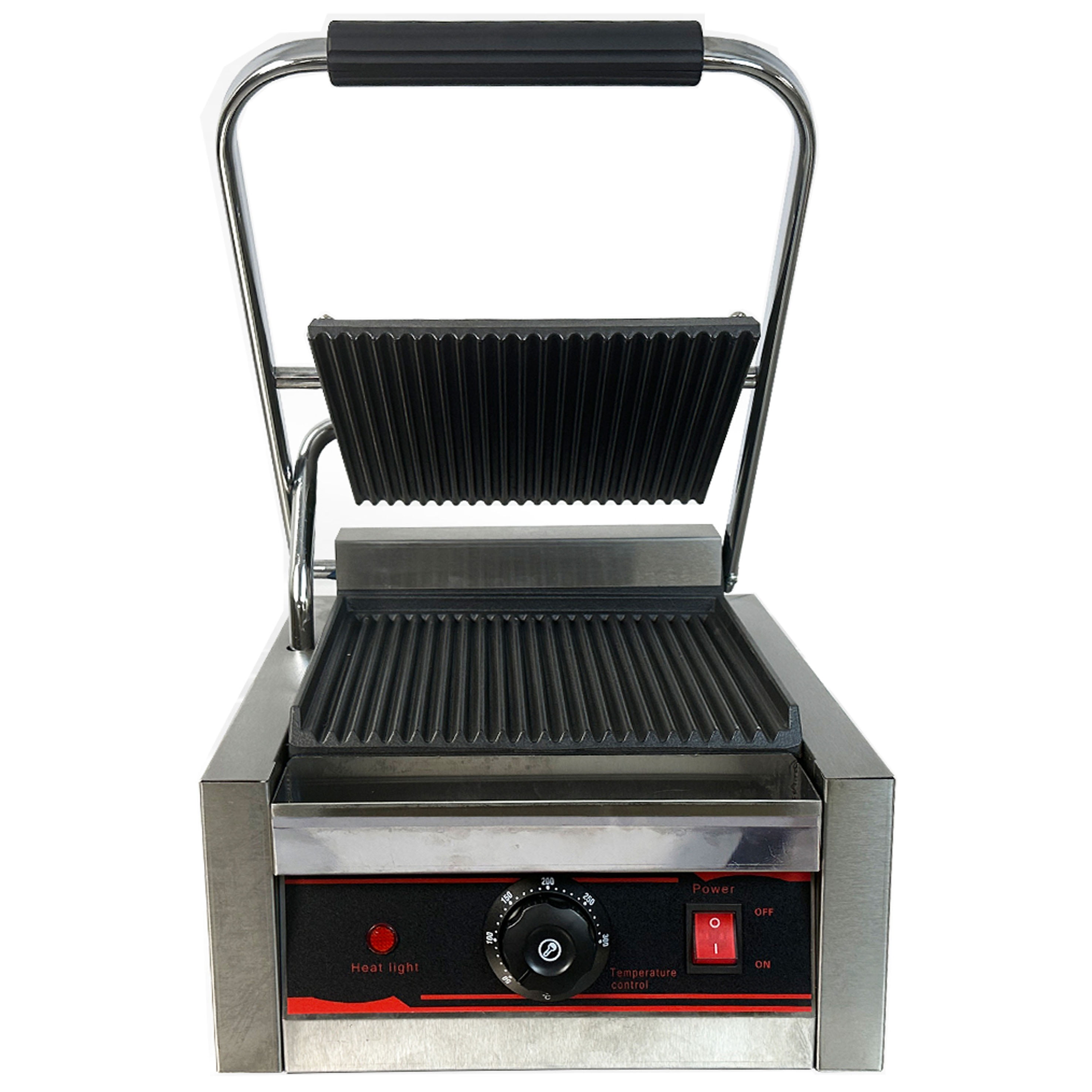 Panini barbecue electromechanical pickpocket stove single head electric ...