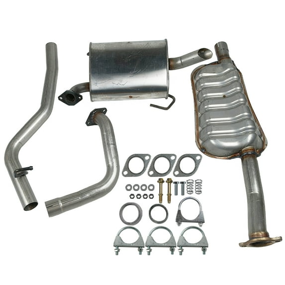 Panlongic Extension Muffler Pipe Rear Muffler System for Subaru Outback ...