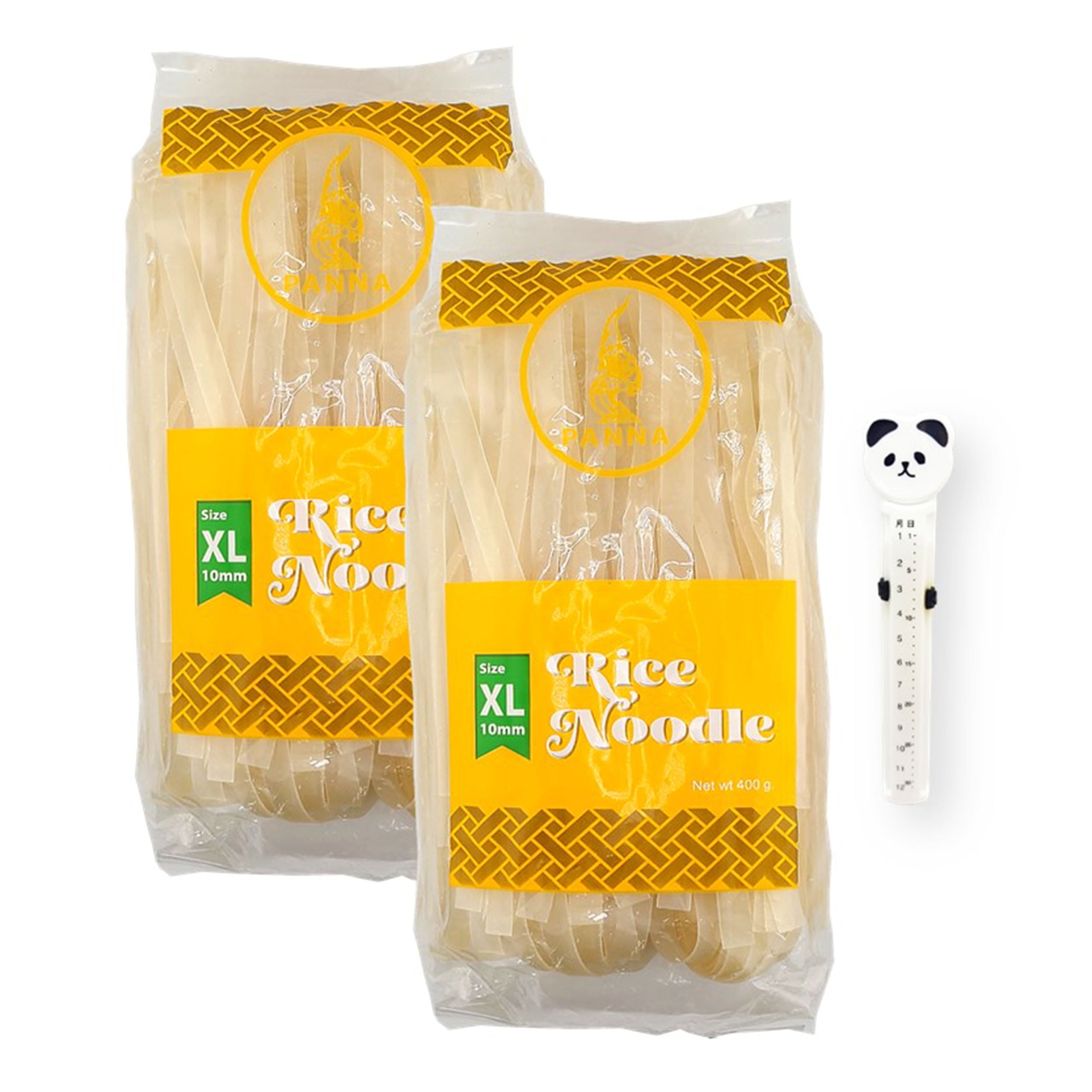 Panna Premium Thai Rice Stick Noodles XL (10 mm) Dried 100% Natural ...