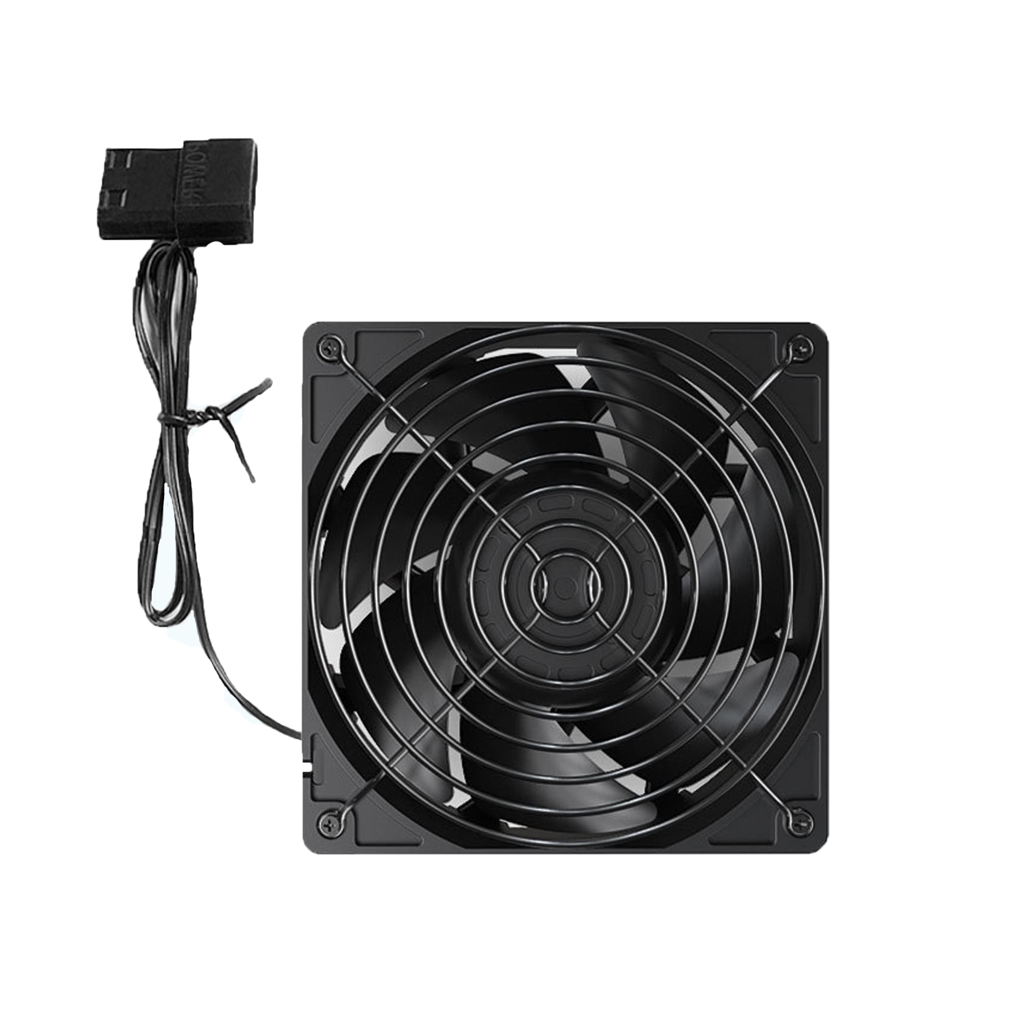 Pano-Mounts 120x38mm PC Computer Case Fan DC 12V D Type 4Pin Cooling ...