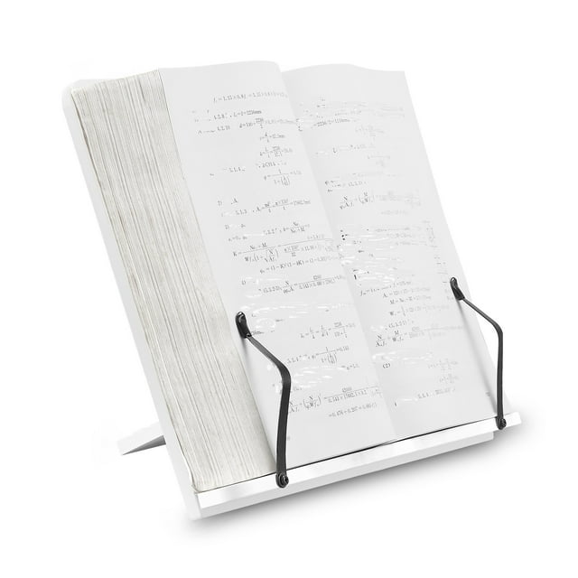 Pano-Mounts Book Stand Holder White 15.4inch Large Lightweight 5 ...