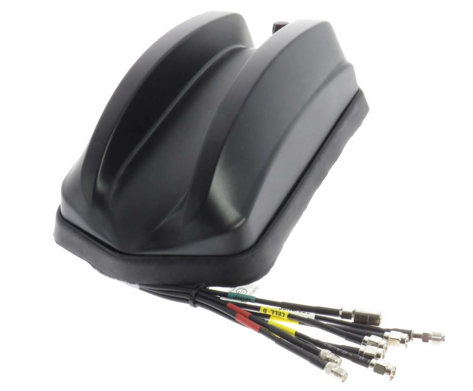 Panorama Antennas Inc. GPSD4-6-60-D Sharkfin 4x4 Black. - Walmart.com
