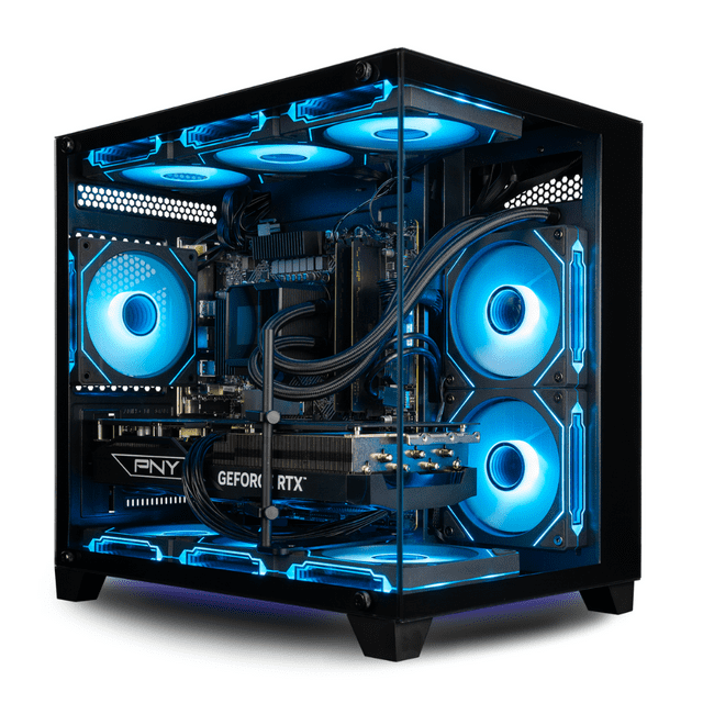 Panorama Gaming PC (GeForce RTX 5080, 16-Core Ryzen 9 9950X3D CPU, 96GB ...