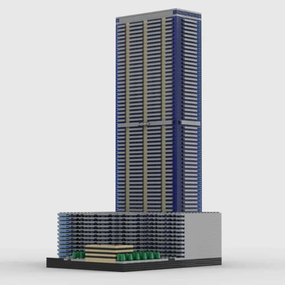 Panorama Tower 1/650th Scale Modular Buildings Blocks MOC-42852 Bricks ...