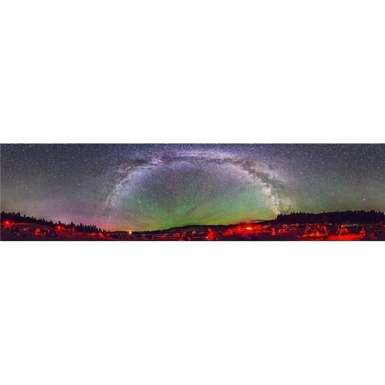 Panorama of Milky Way Above The Table Mountain Star Party in Washington ...