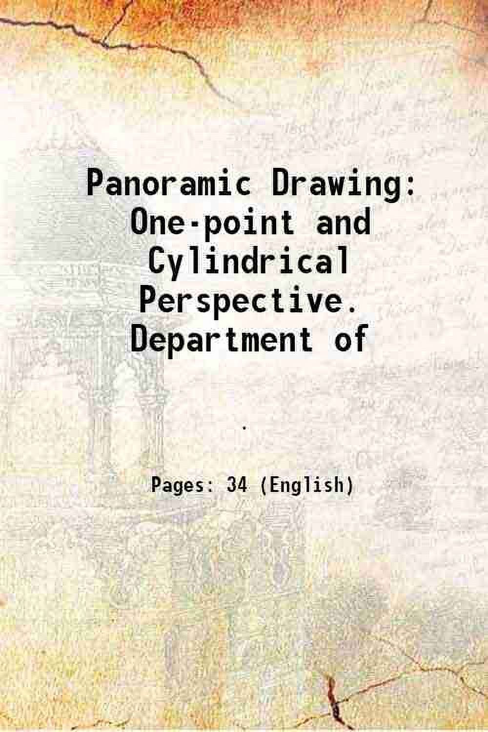 Panoramic Drawing One-point and Cylindrical Perspective. Department of ...