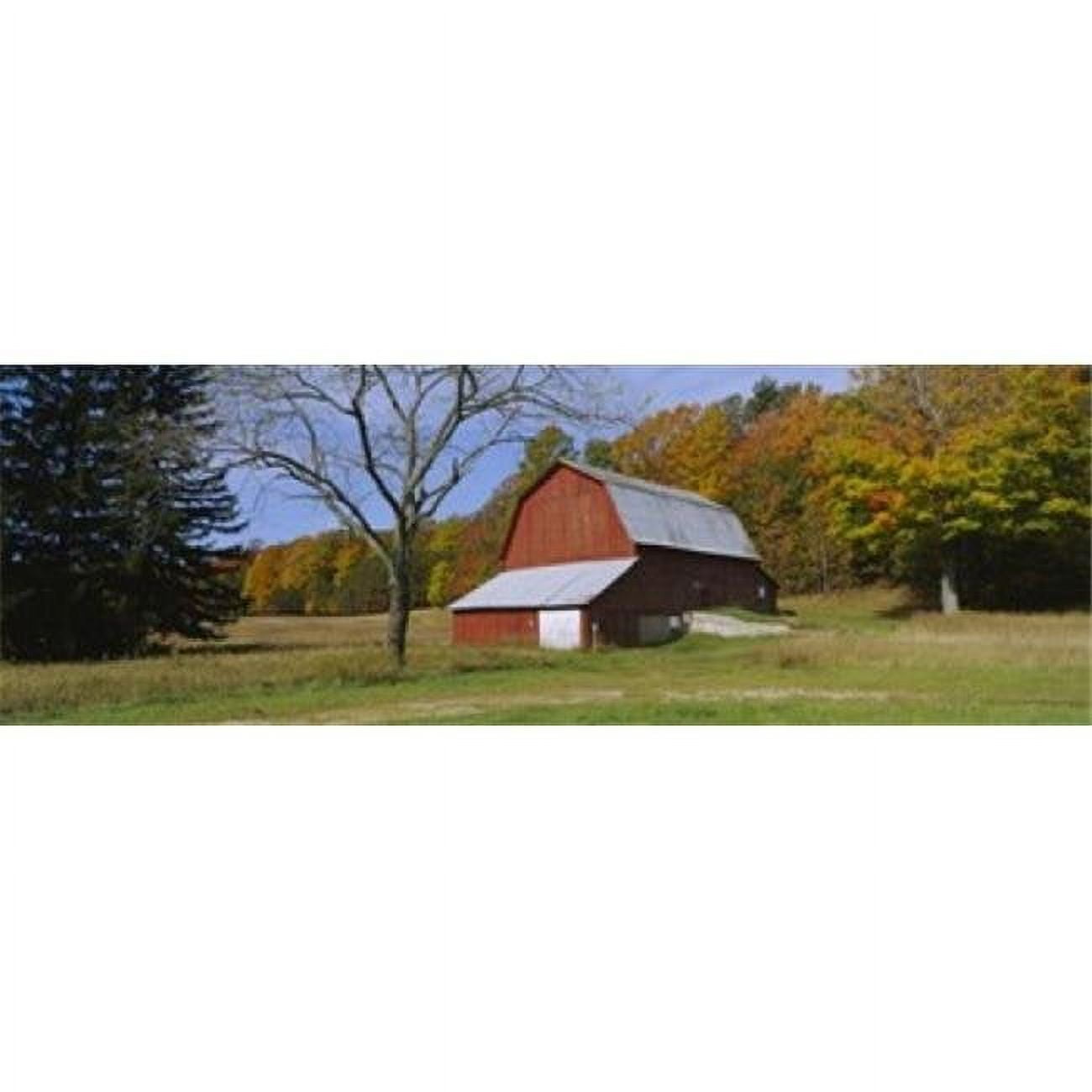 Panoramic Images Barn in a field Sleeping Bear Dunes National Lakeshore ...