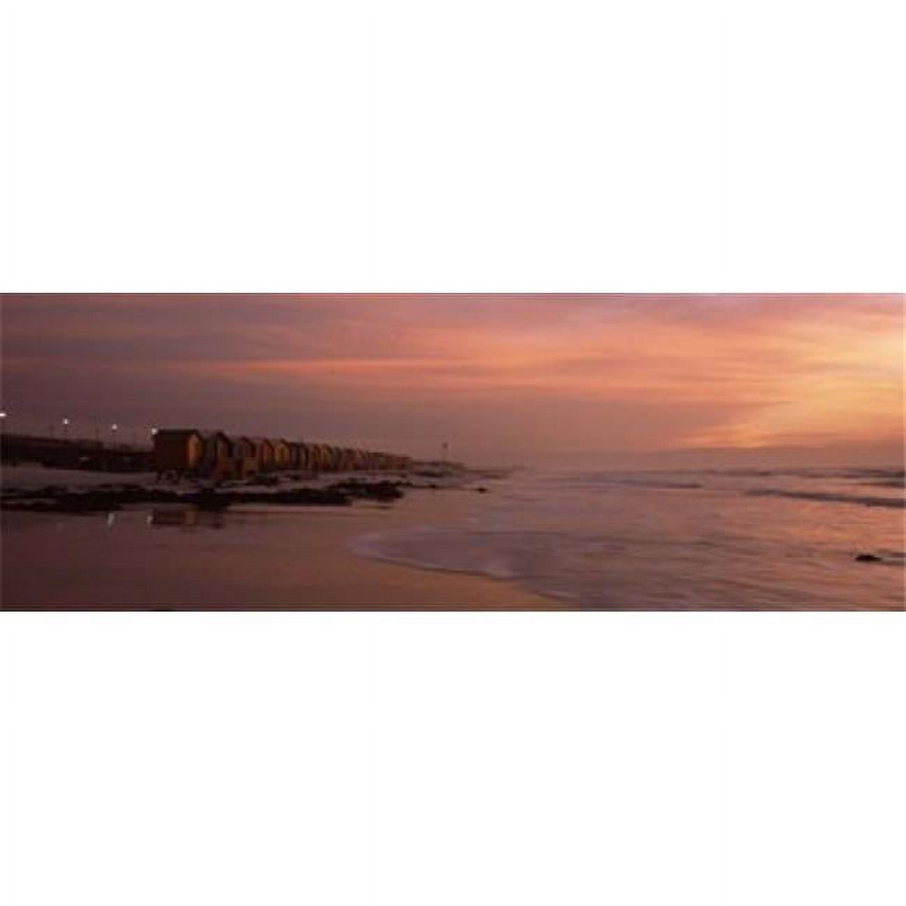 Panoramic Images Changing room huts on the beach Muizenberg Beach False ...
