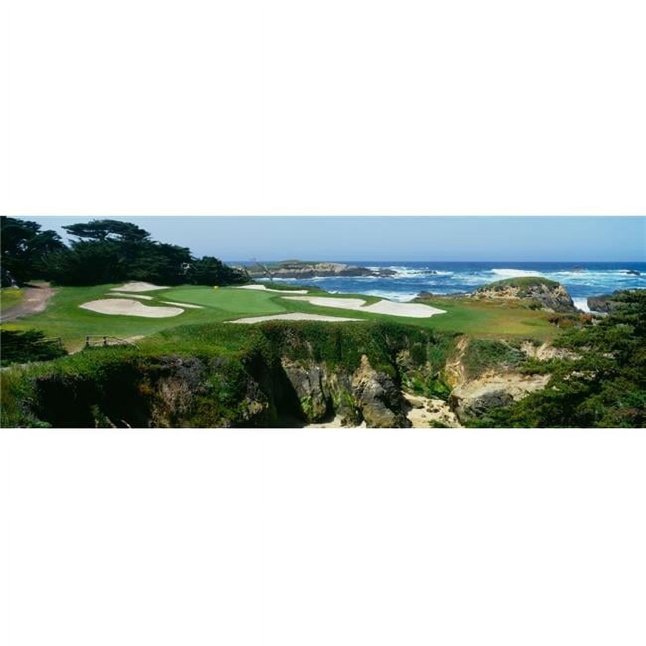 Panoramic Images High Angle View of A Golf Course Cypress Point Golf ...