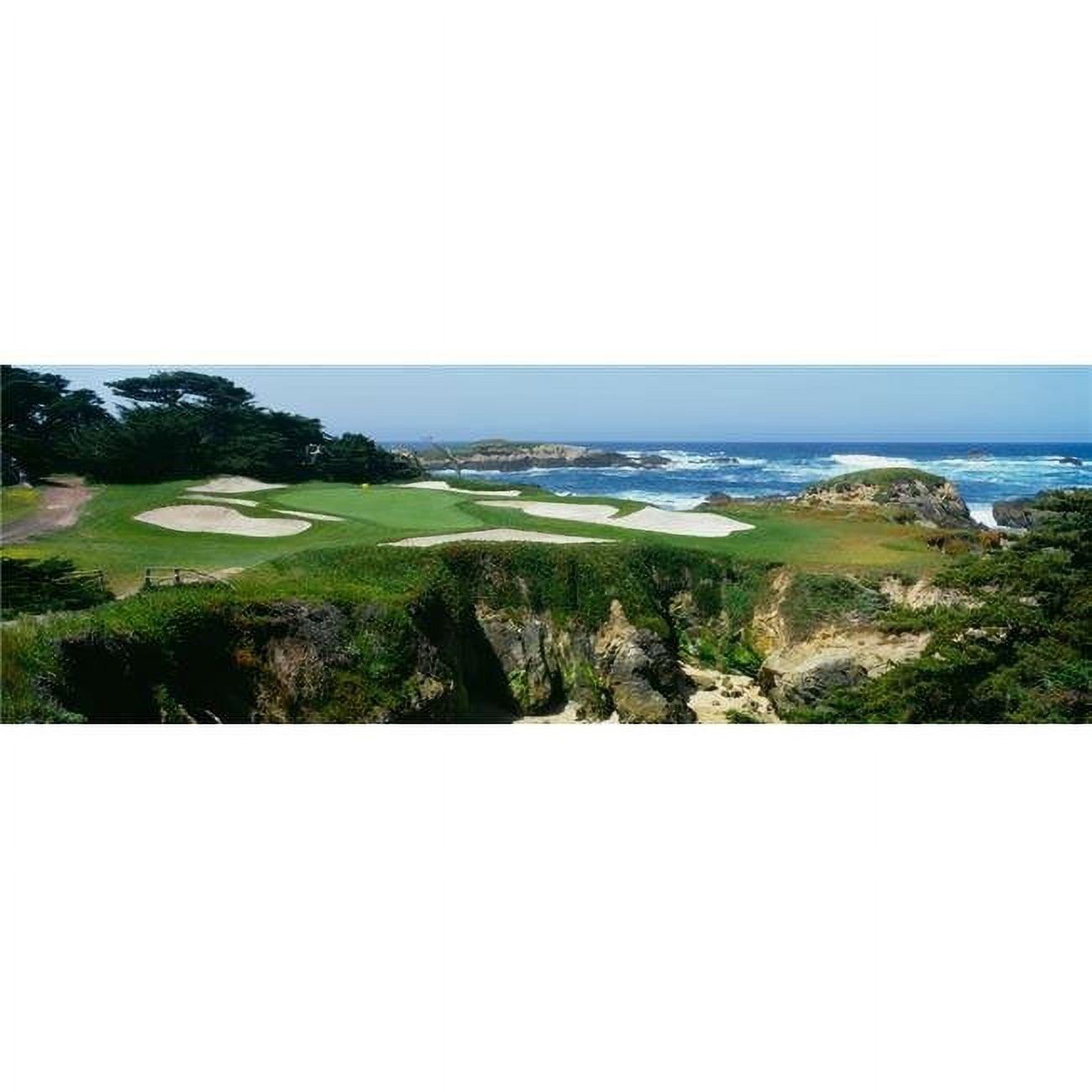Panoramic Images High Angle View of A Golf Course Cypress Point Golf ...