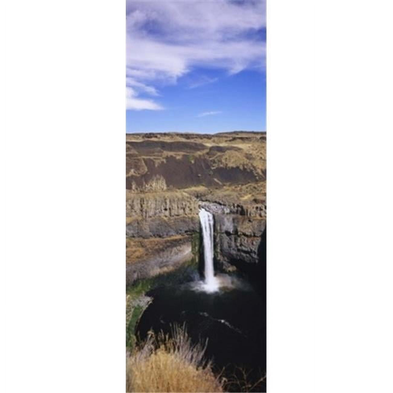 Panoramic Images High angle view of a waterfall Palouse Falls Palouse ...