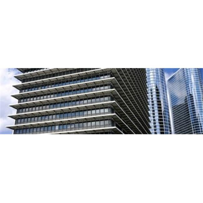 Panoramic Images Low angle view of buildings in a city ExxonMobil ...
