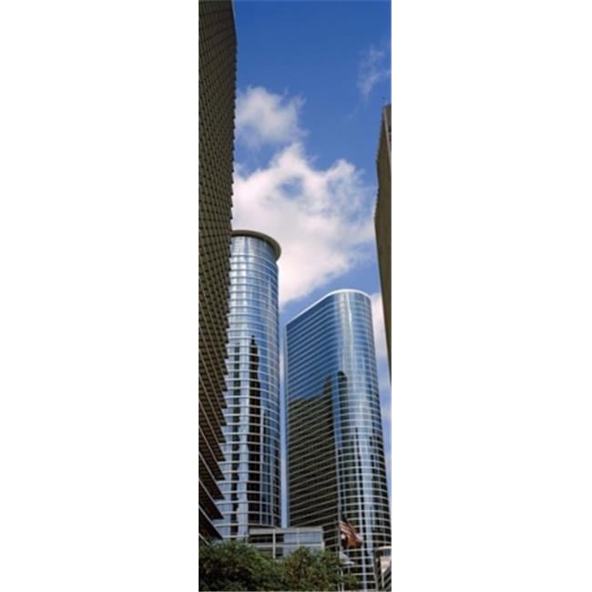 Panoramic Images Low angle view of buildings in a city Wedge Tower ...