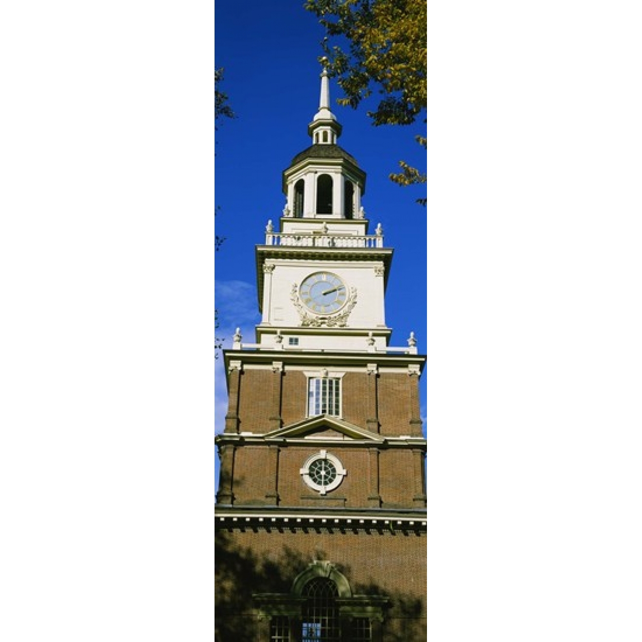 Panoramic Images PPI104235L Low angle view of a clock tower ...