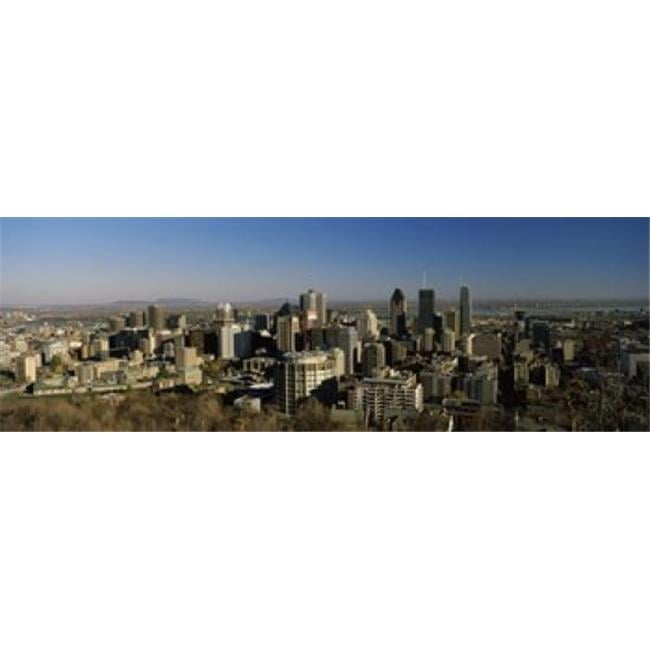 Panoramic Images PPI113653L Aerial view of skyscrapers in a city from ...