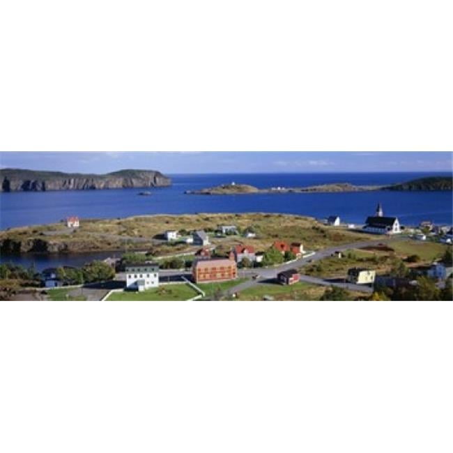Panoramic Images PPI116198L Buildings at the coast Trinity Bay Trinity ...