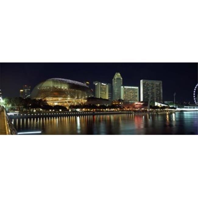 Panoramic Images PPI117335L Concert hall at the waterfront Esplanade ...