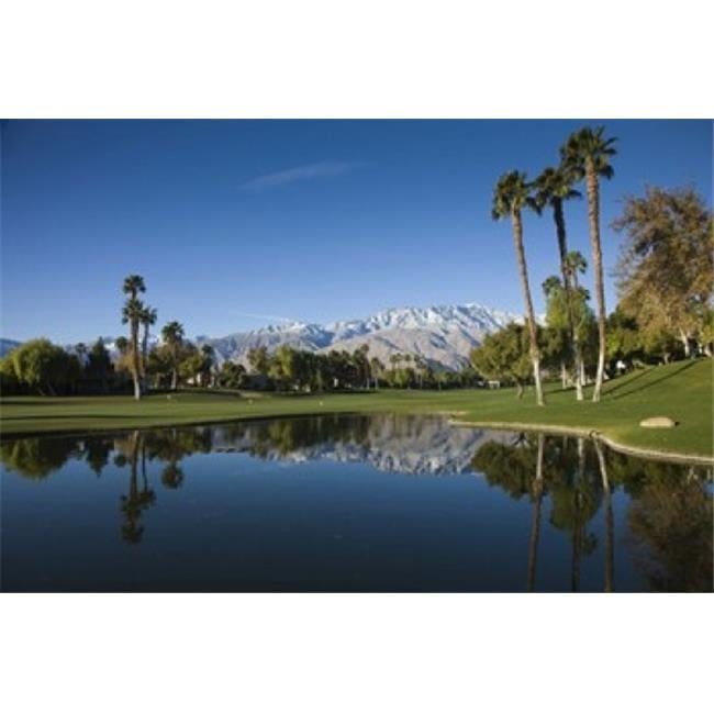 Panoramic Images PPI124790 Pond in a golf course Desert Princess ...