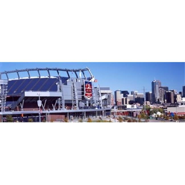 Panoramic Images PPI141654L Stadium in a city Sports Authority Field at Mile High Denver Denver ...