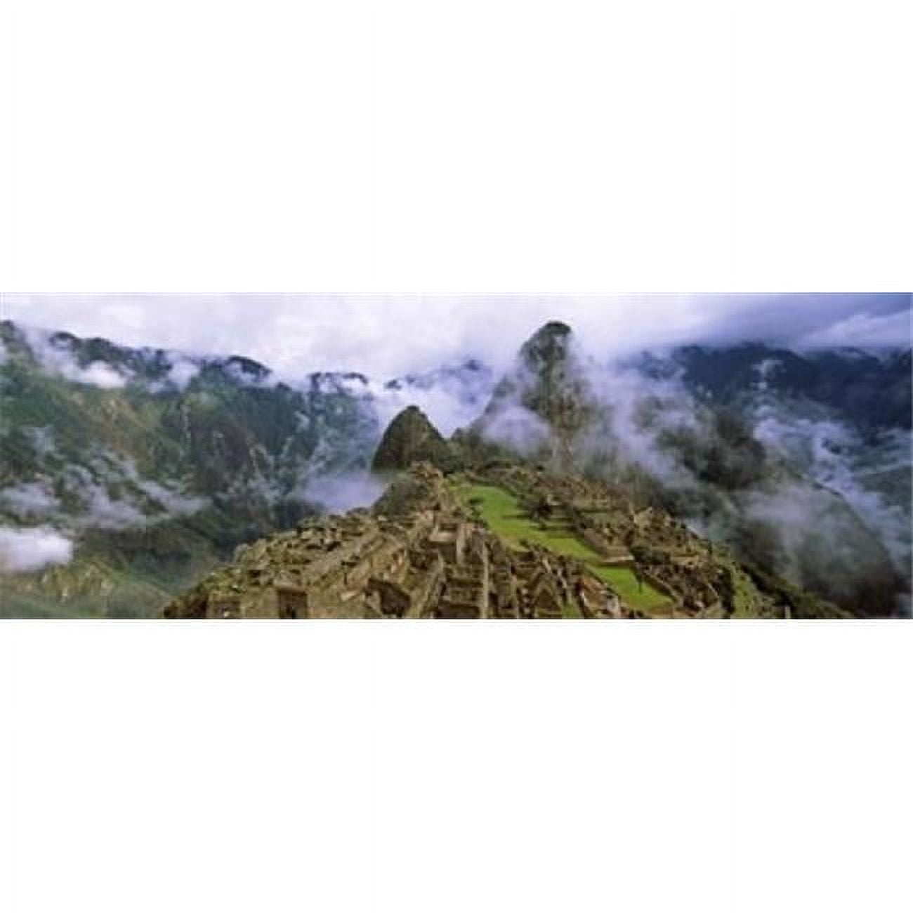 Panoramic Images PPI143651L High angle view of an archaeological site ...