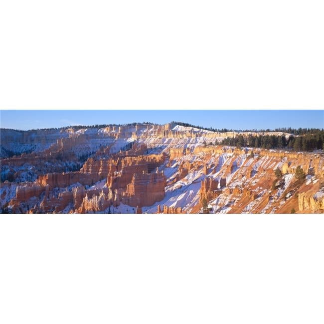 Panoramic Images PPI160026S Sunrise Red Rocks & Snow Bryce Canyon ...