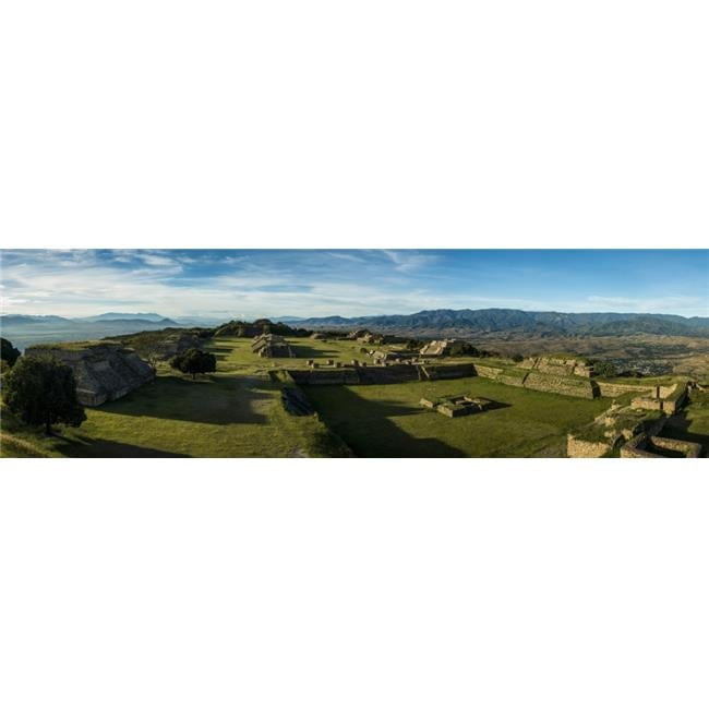 Panoramic Images PPI161794S Elevated View of Archaeological Site Monte ...