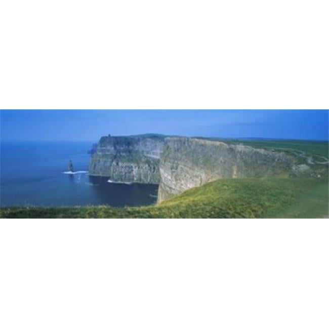 Panoramic Images PPI75976L Rock formations at the coast Cliffs Of Moher ...