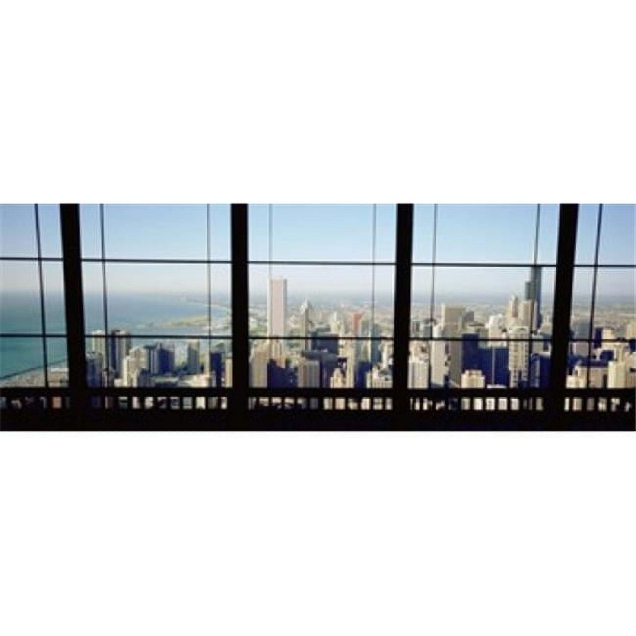 Panoramic Images PPI91814S High Angle View of A City As Seen Through A ...