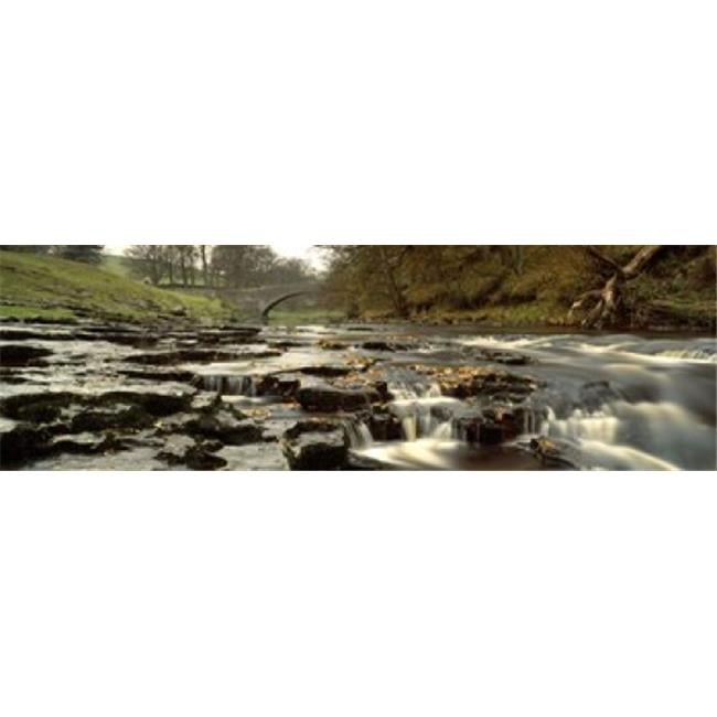 Panoramic Images PPI91991L Arch Bridge Over A River Stainforth Force ...
