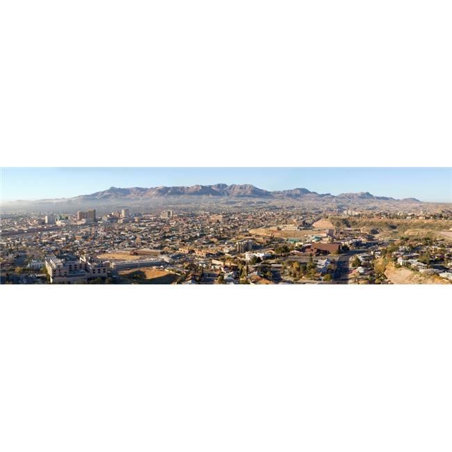 Panoramic Images Panoramic View of Skyline & Downtown of El Paso Texas ...