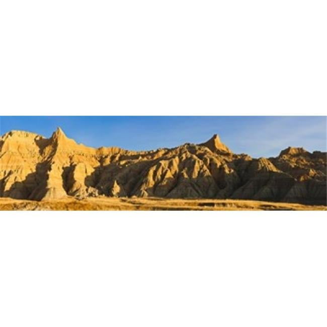Panoramic Images Sculpted sandstone spires in golden light Saddle Pass ...