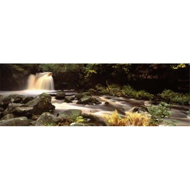 Panoramic Images Stream Flowing Through Rocks Thomason Foss Goathland ...