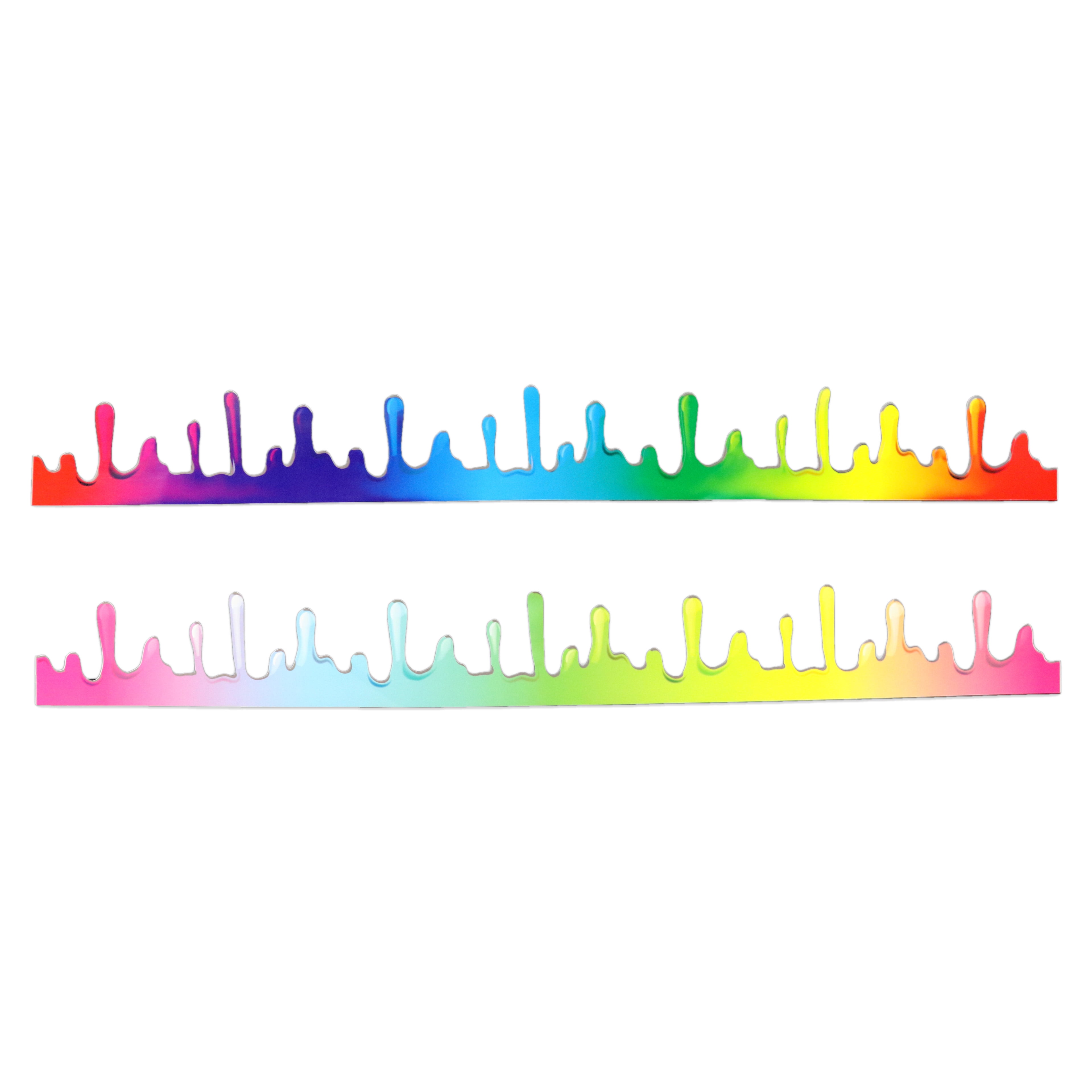 Panoramic Paint Drip Die Cut Stickers by Recollections - Large Die Cut ...