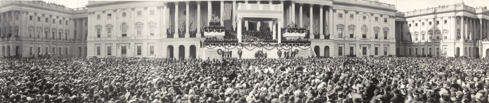 Panoramic Photo Of The Inauguration Of President Warren Harding (1865 ...